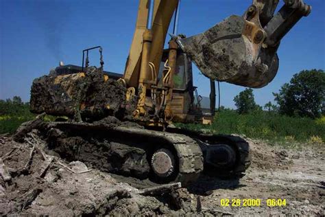 Cat 330l Excavator Stuck Tow411