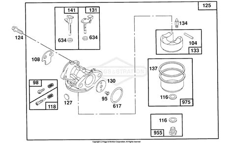 Briggs And Stratton 123802 0484 01 Parts Diagram For Carburetor Assembly