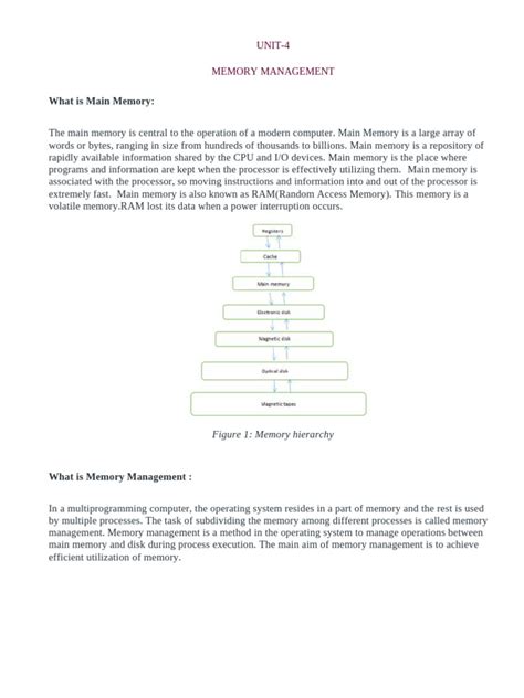 Unit 4 Os Pdf Process Computing Computer Data Storage