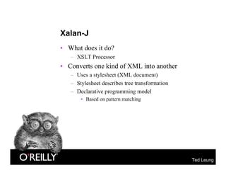 Oscon Xml And Apache Ppt