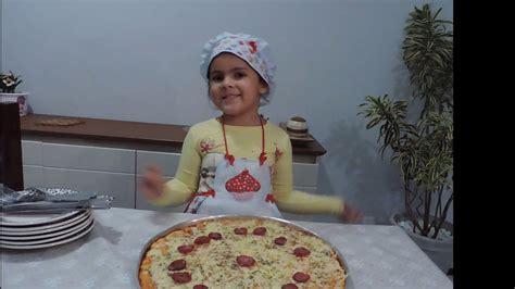 Brincando De Masterchef Fazendo Pizza Youtube