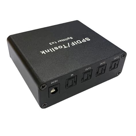 NK Q5 SPDIF Toslink Optique NuméRique Commutateur Audio Splitter