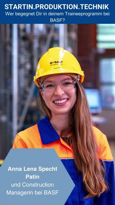 Anna Lena Specht Auf Linkedin Trainees Basf Vor 7 Jahren Bin Ich Als Trainee Im Programm