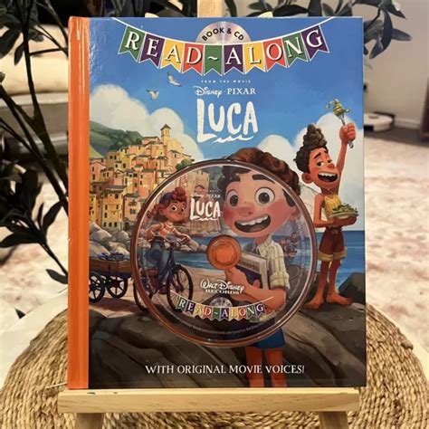 Disney Luca Book And Cd Pixar Read Along 2900 Picclick Au