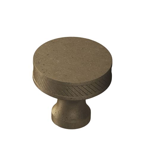Antimicrobial Agion Knobs Collection 1 Diameter Round Single Knurled