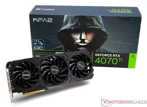 KFA2 GeForce RTX 4070 Ti EX Gamer Desktop-Grafikkarte im Test ...