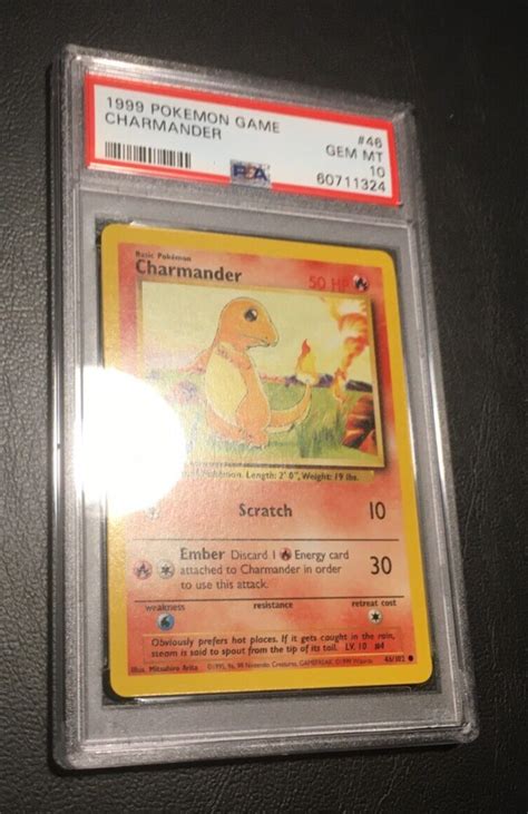 Mavin Charmander Base Set Psa 10 Gem Mint English Glumanda
