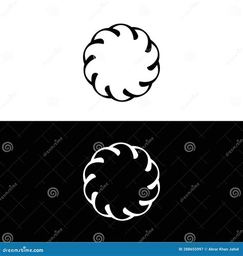 Circle Vector Logo Template Design Stock Illustration Illustration Of