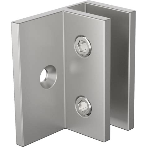 Purity Offset Wall Bracket Pearl Satin Auswide Frameless
