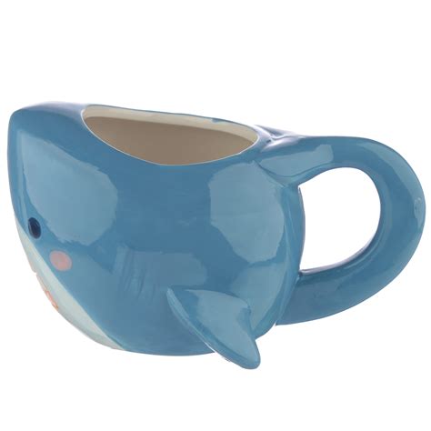 Tazza Lupo Tazza Testa Di Squalo Puckator Design Originale 500ml