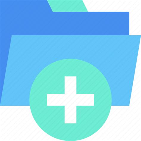 add new folder create plus new folder file icon download on