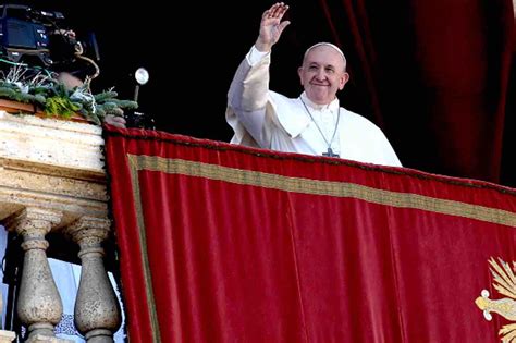 Papa Francesco Domani La Benedizione E Lindulgenza Dai Peccati