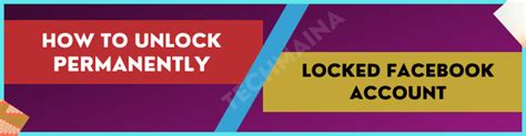How To Unlock Facebook Account Without ID Proof 2025 TechMaina
