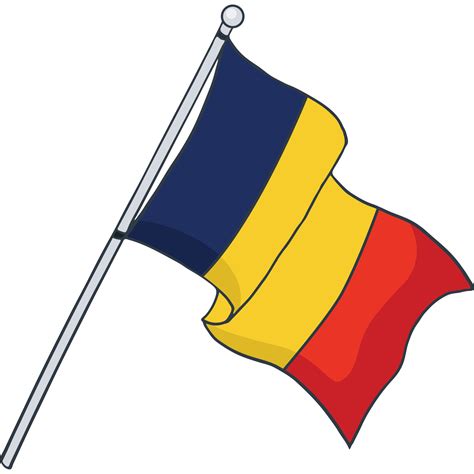 Flag Of Chad 23435153 Png