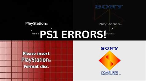 Ps1 Errors Part 1 Youtube