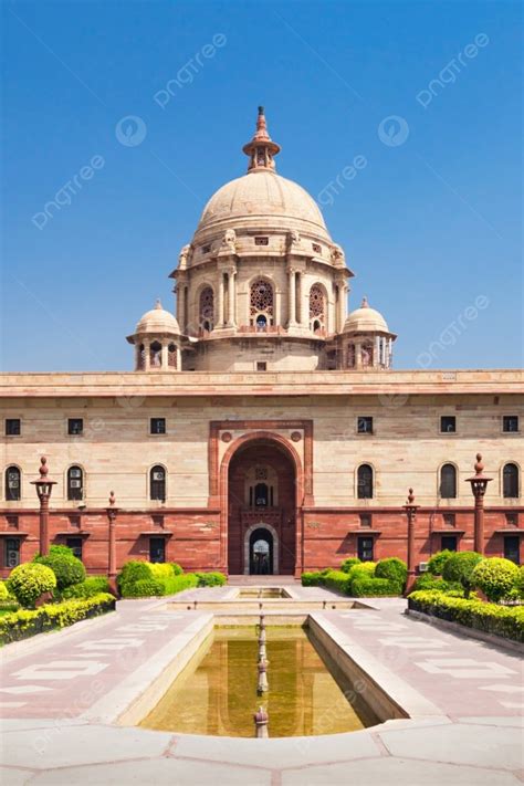 Rashtrapati Bhavan Is The Official Home Of The President Of India Photo