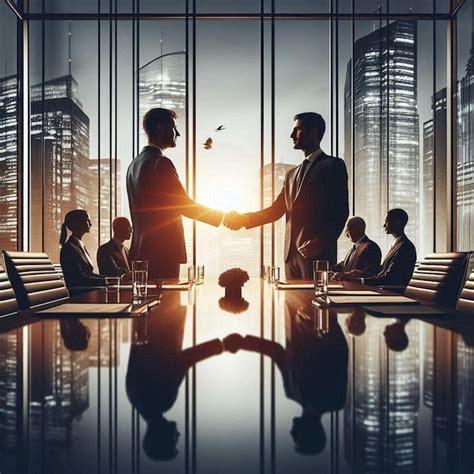 Agreement And Respect Premium Ai Generated Image