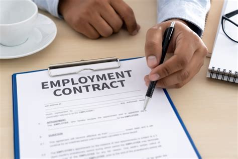 Employment Contract Template For Employers