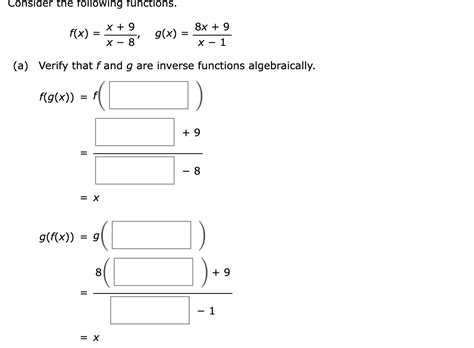 Solved Consider The Following
