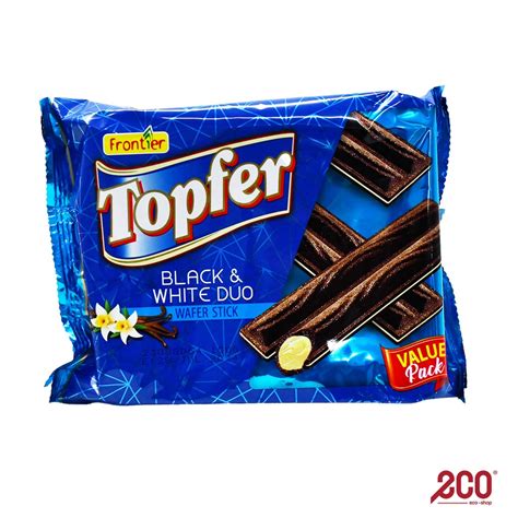 Frontier Topfer Black And White Duo Wafer Stick 100g Ab L008 T02 11 Ab L008 T04 15 Shopee