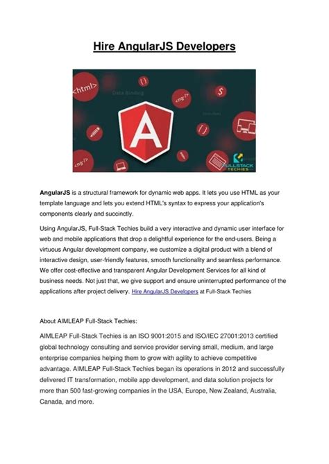 Ppt Hire Angularjs Developers Powerpoint Presentation Free Download Id10616460