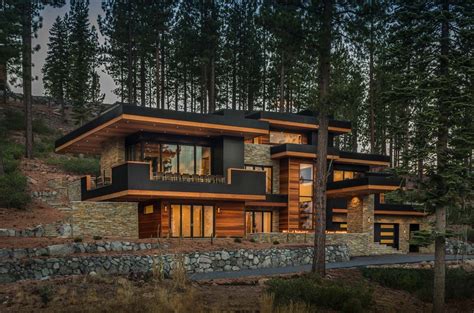 Modern Mountain Home With Stunning Martis Valley Views Modern