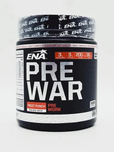 Pre War Ena 400 Grs Pre Entreno Energía Pre Entrenamiento En Venta En Capital Federal Capital