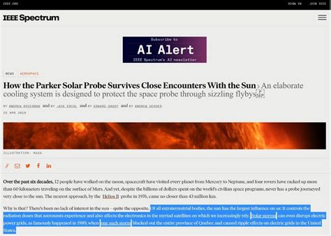 GitHub FahimMuntashir Journey With Parker Probe NASA Space Apps