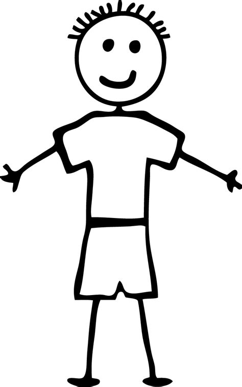 Stick Man Clipart At Genmakenzieblog Blog