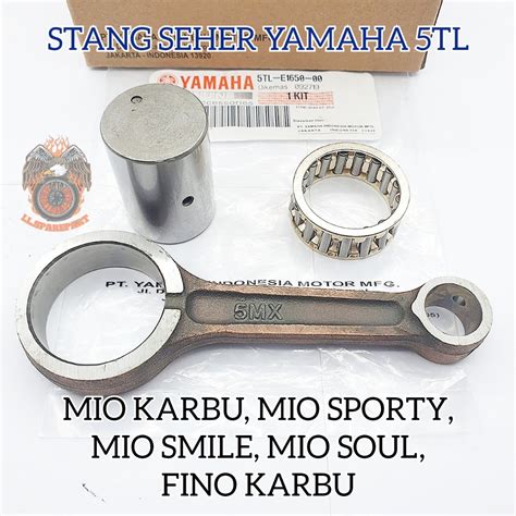 Jual STANG SEHER YAMAHA TL KUALITAS ASLI ORIGINAL YAMAHA CONNECTING ROD SEHER KIT MIO SPORTY