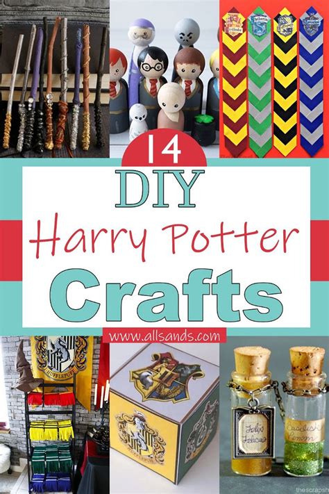 14 Diy Harry Potter Crafts Done All Sands