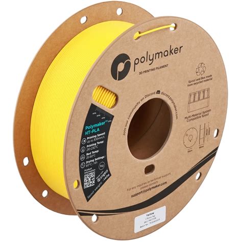 Polymaker Ht Pla Jaune Yellow 175 Mm 1 Kg