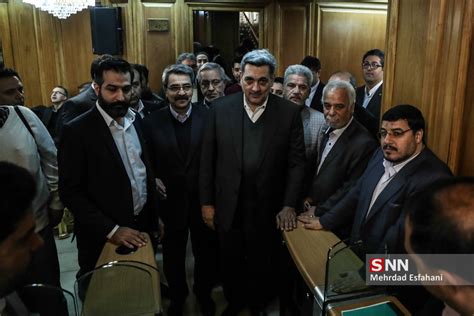 مراسم ادای سوگند پیروز حناچی شهردار جدید تهران