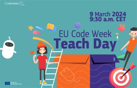 ¡Únete al eu code week teach day code intef