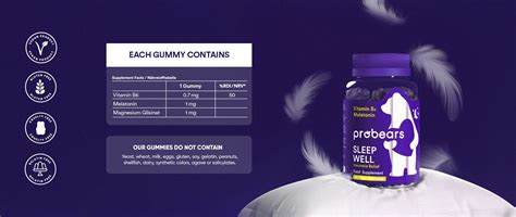 Buy Sleep Well Melatonin Gummies Probears