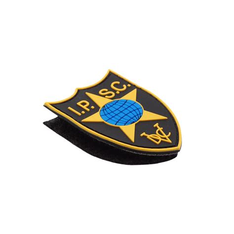 Official Licensed Ipsc Dvc Pvc Patch 50mm Hook And Loop Patch