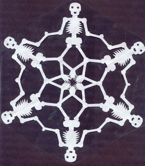 Halloween Snowflake Patterns