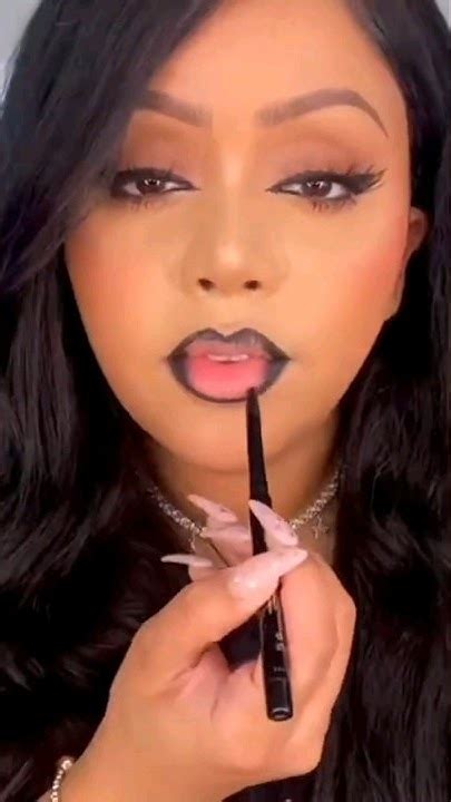 Viral Black Lipstick Hack 🤢😦 Intresting Face 🤣 Viralvideo