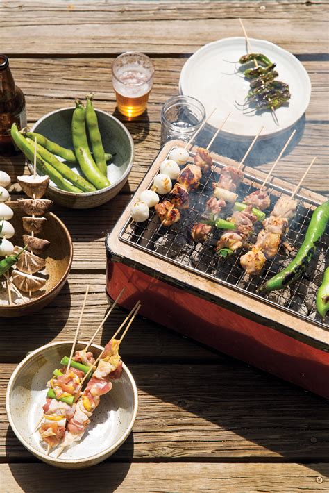 Yakitori Konro Grill Japanese Hibachi Style Charcoal Konro Grill