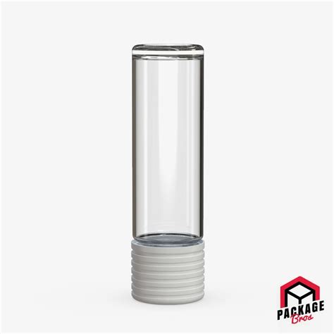 Buy Chubby Gorilla Spiral Cr Cartridge Container 65mm Flat Bottom Clear