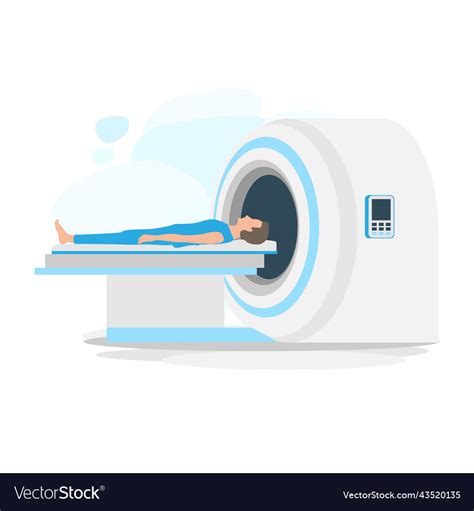 Mri Diagnostics Royalty Free Vector Image Vectorstock