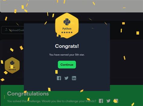 Shrinath Torangi On Linkedin Python 5⭐ Unlocked On Hackerrank 🚀💻