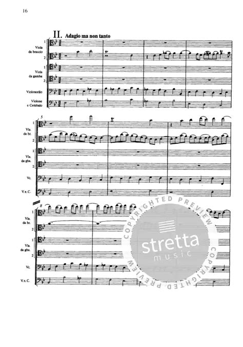 Brandenburgisches Konzert Nr B Dur BWV Von Johann Sebastian Bach Im Stretta Noten Shop