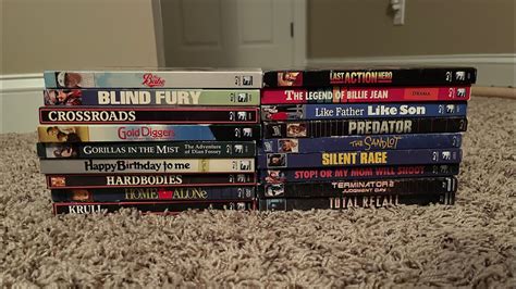 My Retro Vhs Slipcover Blu Ray Collection Youtube