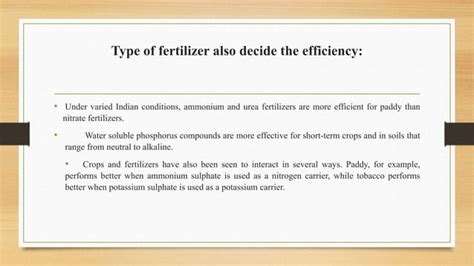 Fertilizer Use Efficiencypptx