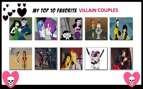 My Top 10 Favorite Villain Couples By Toongirl18 On Deviantart