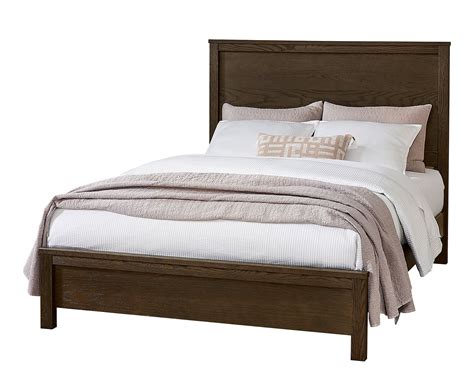 Fundamentals Panel Bed Java By Vaughan Bassett Furniturepick