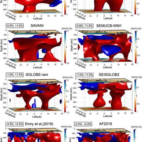 Conceptual Plume Models Beneath East Africa A Superplume Model B