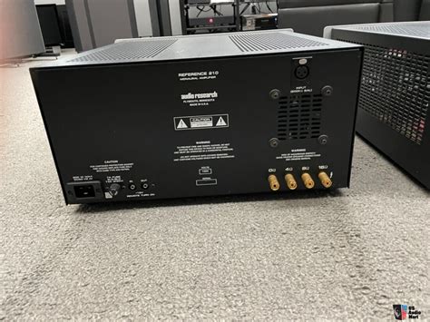 Audio Research Ref 210 Mono Block Tube Amps Photo 4112795 Canuck