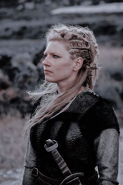 Lagertha Vikings Wallpaper Donne Guerriere Acconciature Tatuaggio